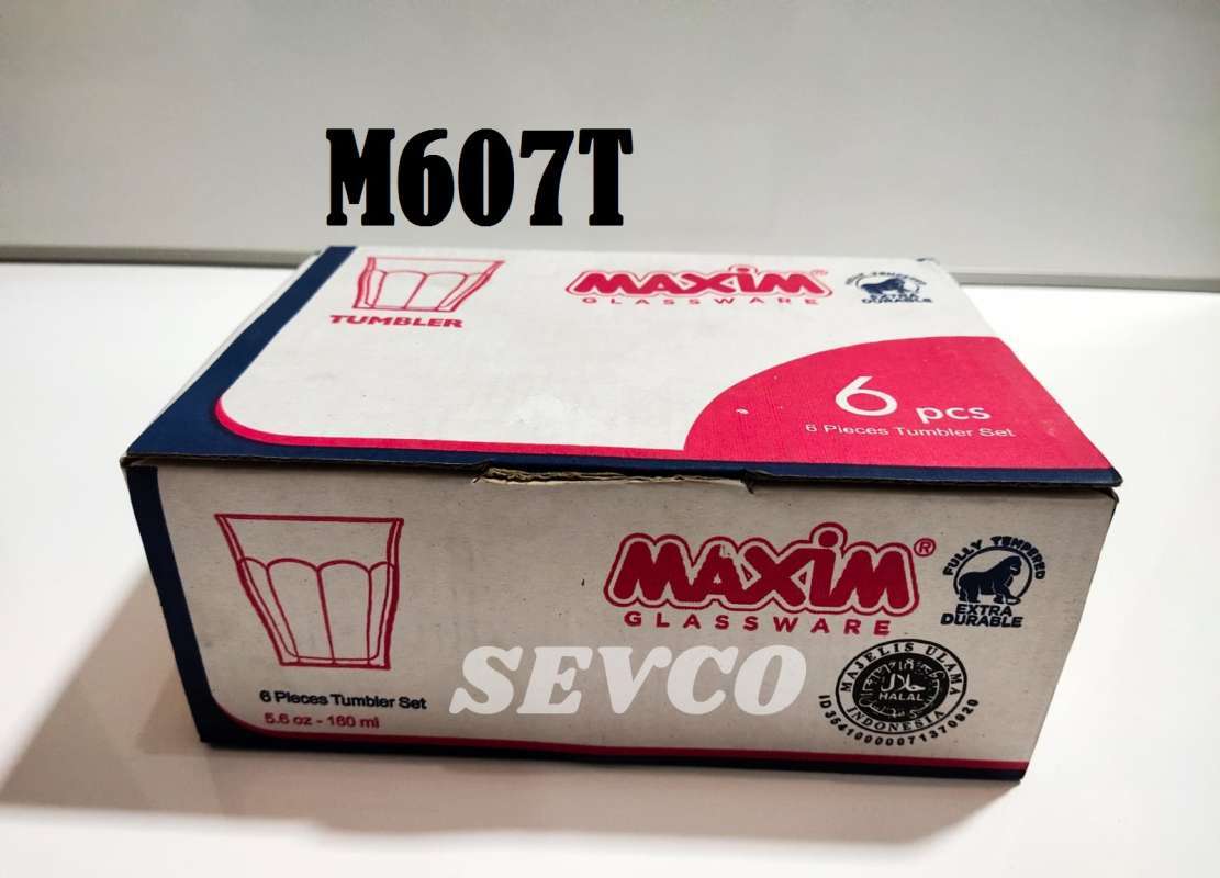 Jual Gelas Minum Maxim M607t (160ml)| Gelas Beling | Gelas Teh Kopi ...