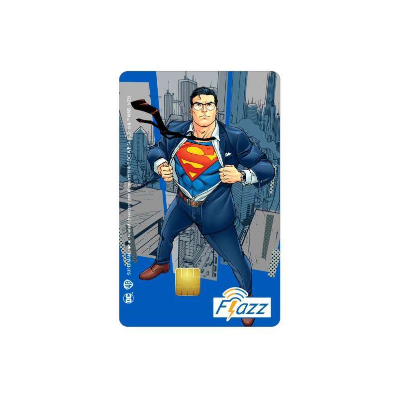 Jual Kartu Flazz Limited Edition Superman Clark Kent Gen 2 Di Seller ...