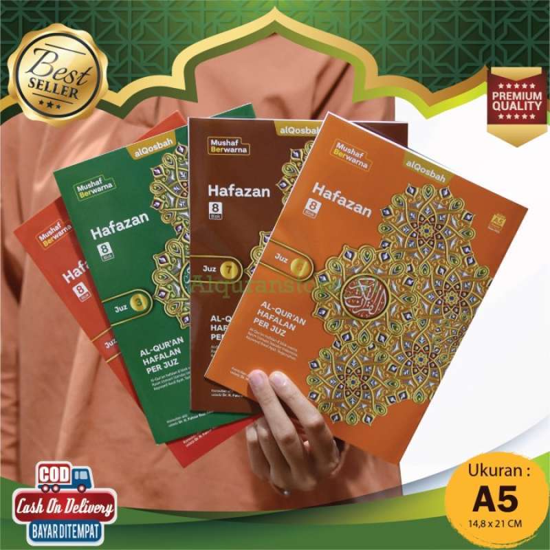 Jual Alquran Hafalan Lengkap Hafazan Per Juz A5 Al Quran 8 Blok Jus 30 ...