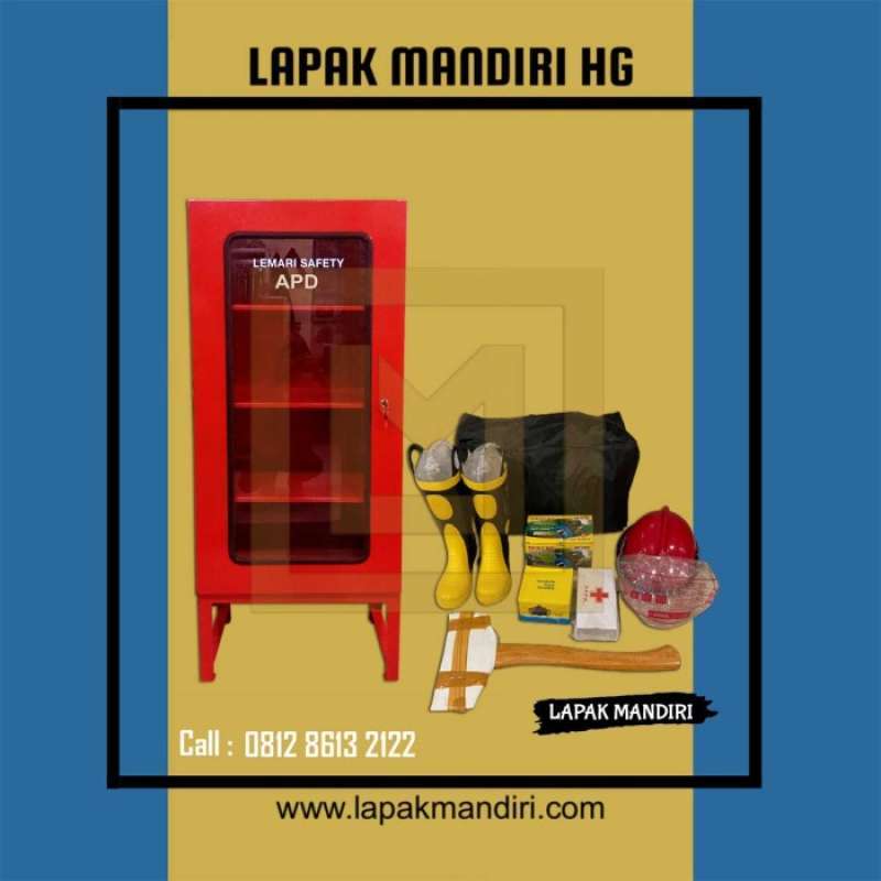Promo Lemari Safety APD Set | Lemari Pemadam Kebakaran | Fire Cabinet ...