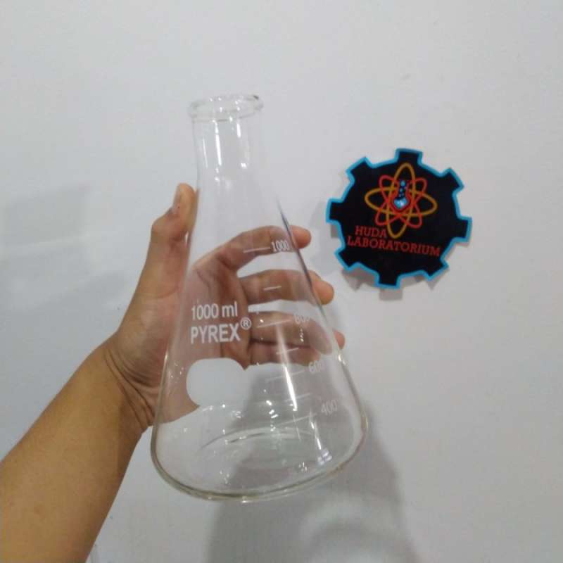 Promo Erlenmeyer 1000 Ml Pyrex Diskon 17% Di Seller Mahanani Store 4 - Cikoko, Kota Jakarta ...