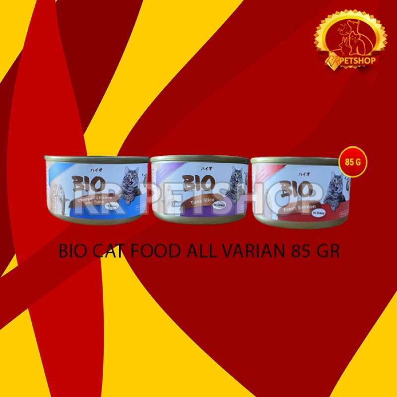 Promo Makanan Basah Kucing Bio Cat Kaleng Can Cat Wet Food 85gr - Tuna ...