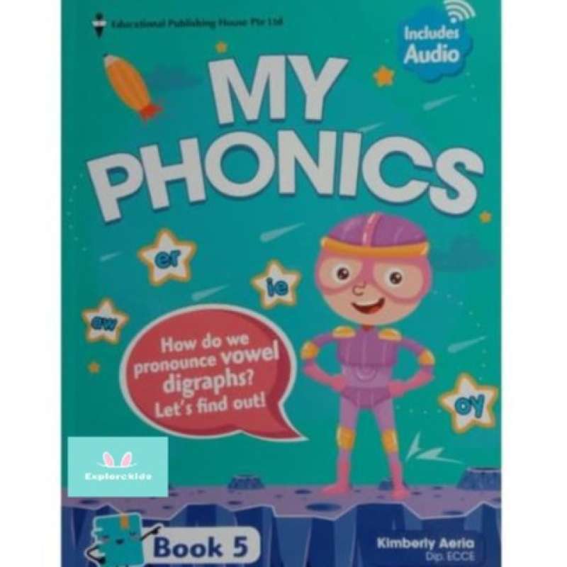 Promo Buku Import Singapore English My Phonics Book 5 Tk Sd Latihan ...