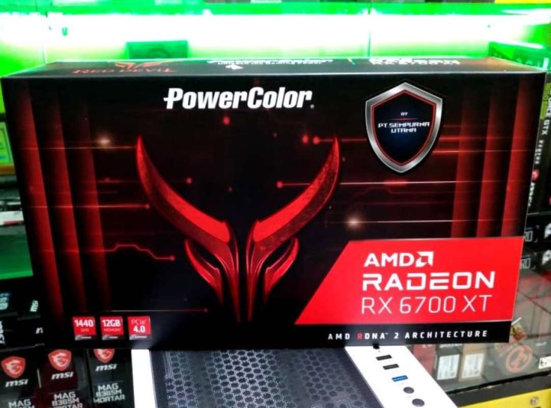 Promo Power Color Rx6700Xt Red Devil 12Gb | Vga Amd Radeon Rx 6700Xt ...
