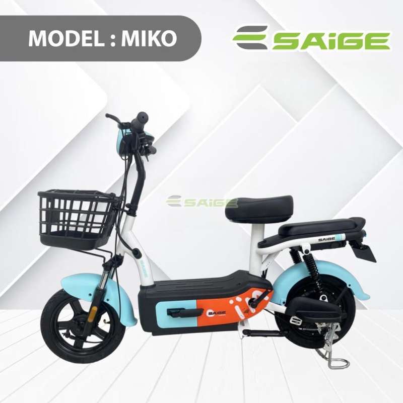 Jual Sepeda Listrik E-bike Saige Miko Speed 40km/power 500w Di Seller Ofero-surabaya ...