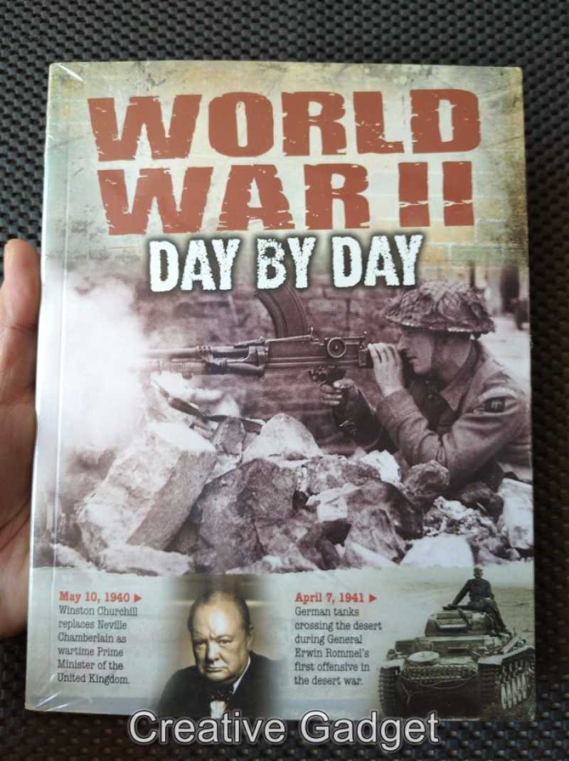 Promo World War Ii - Day By Day - History Military Book Ww2 - Sejarah ...