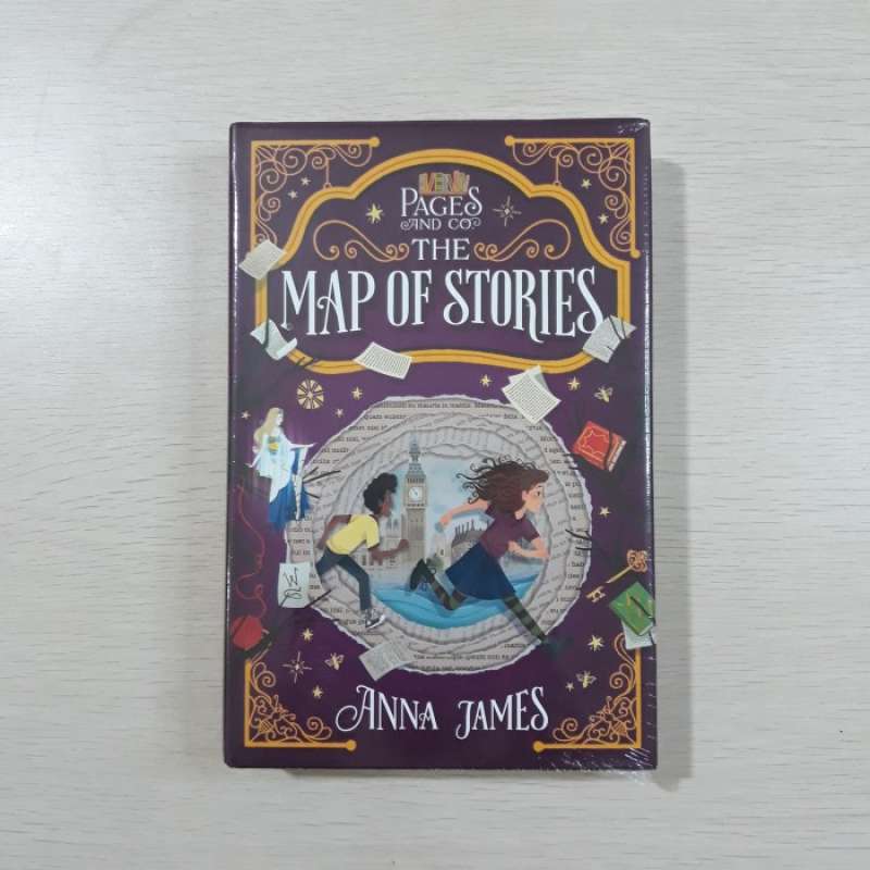 Promo The Map Of Stories (pages & Co. #3) - Anna James (hardcover) Diskon 23% Di Seller ...