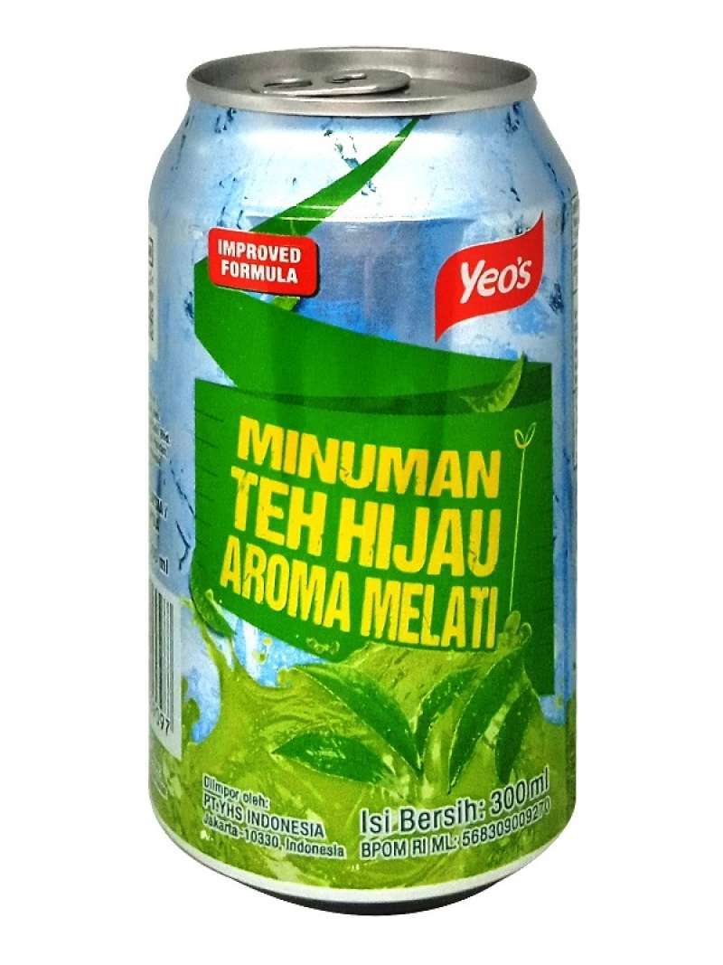Jual MINUMAN TEH YEOS GREEN TEA JASMINE 300ML KALENG di Seller Swalayan ...