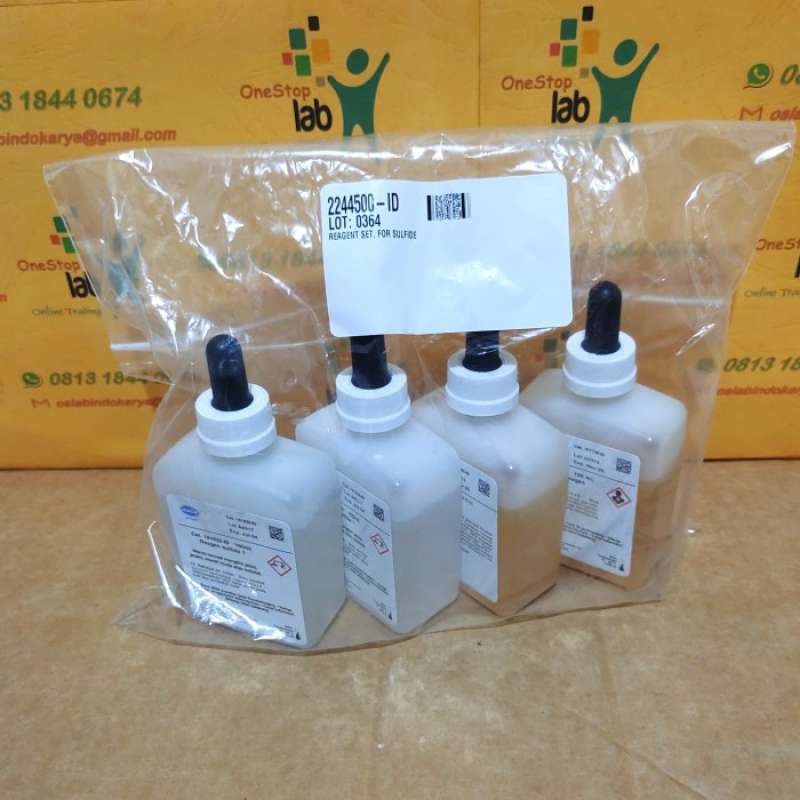 Promo Sulfide Reagent Set, Methylene Blue Hach Cat. 22445-00 Diskon 17% ...