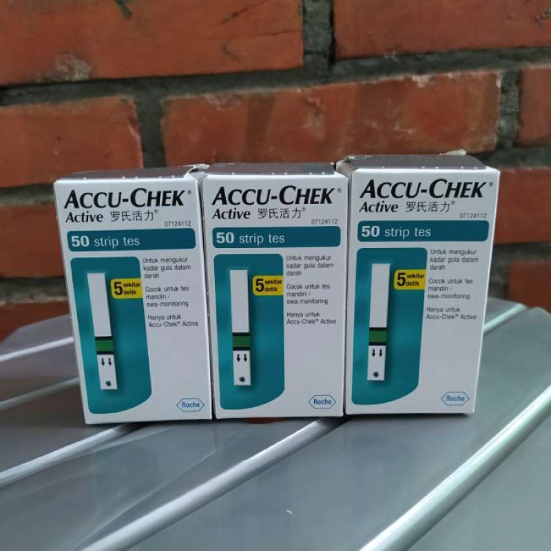 Promo Strip Accu Chek Active 50'S Diskon 17% di Seller Gadget Gaming ...