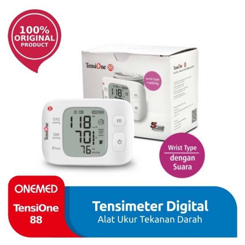 Jual Tensimeter Digital Tensione 88 Pergelangan Tangan Dengan Suara Di ...