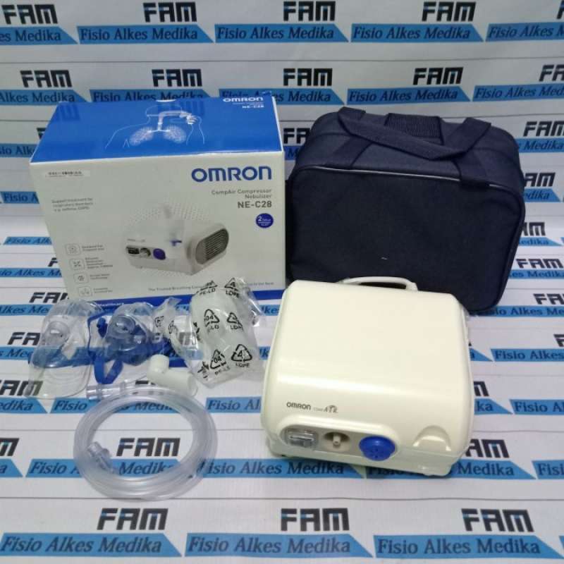 Promo Nebulizer Omron C28 / Alat Uap Fisioterapi Omron C28 Diskon 17% ...