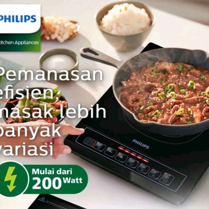 Jual Philips Induction Cooker Hd4902/33 Kompor Induksi Low Watt Hd4902 ...