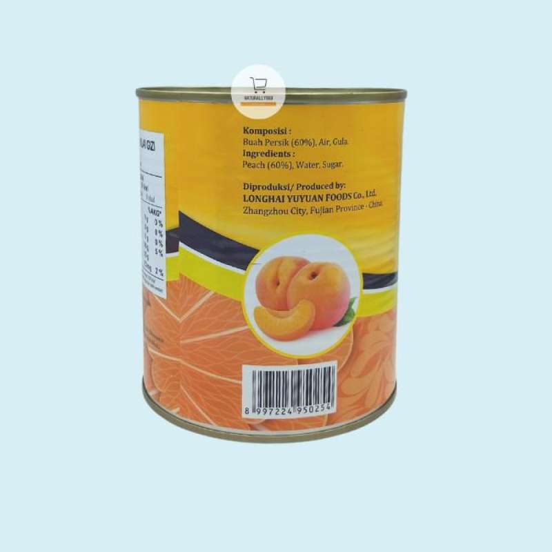 Jual Imperial Peach Halves 825gr / 425gr/ Buah Persik Kaleng / Peach ...