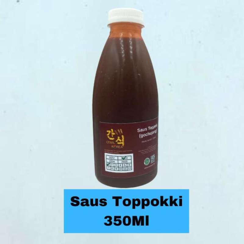 Jual Cemil Korea Topoki / Toppoki / Tteokbokki Odeng Oden Rice Cake 1 Kg - Saus Topoki 350 di ...