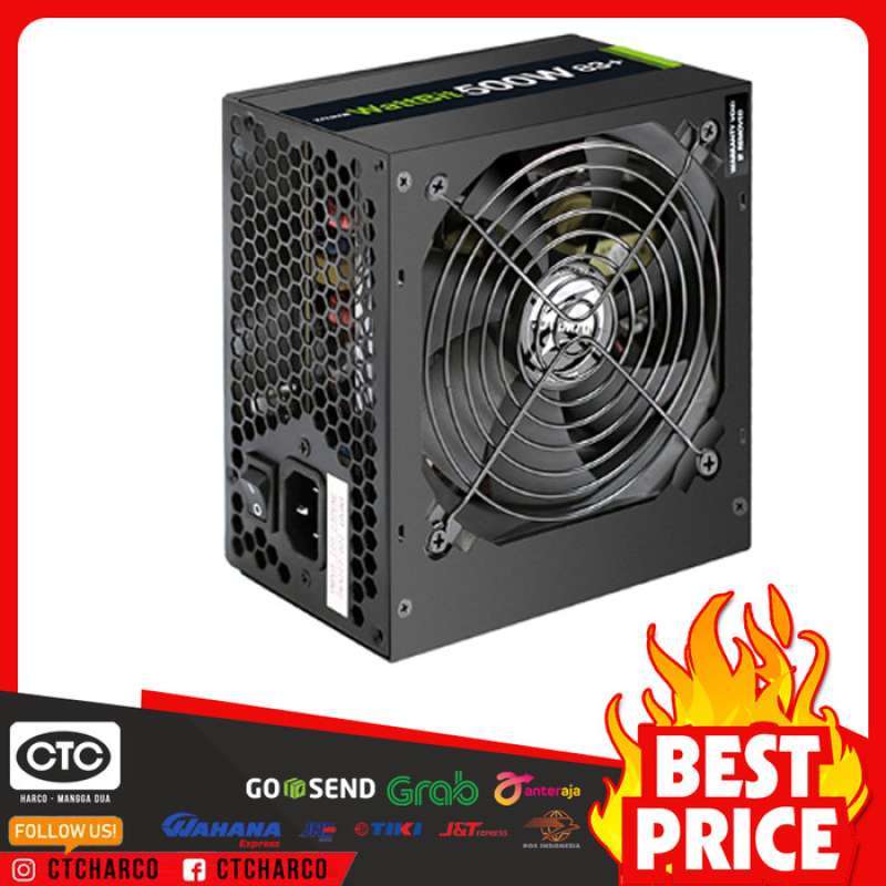Promo Psu 500 Watt Zalman Zm500-Xe 83+ Wattbit - Power Supply Pc Diskon ...