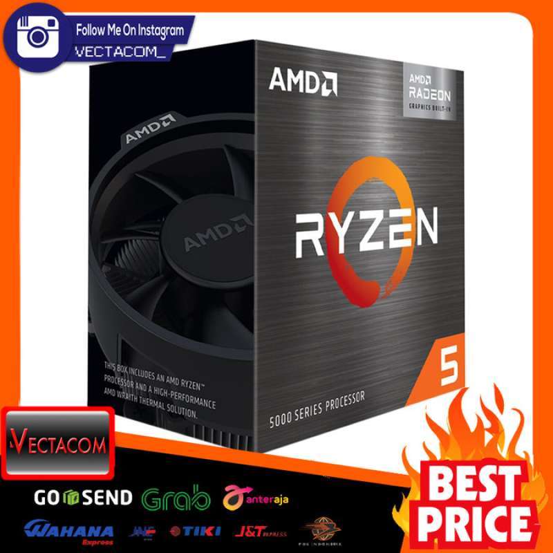 Promo Processor Amd Ryzen 5 5600G 3.9Ghz 6 Cpu Cores 12 Threads 7 Gpu Box Diskon 23% di Seller ...