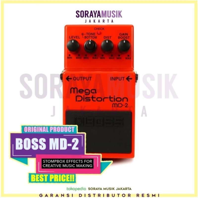 Promo BOSS MD-2 Mega Distortion Diskon 23% di Seller Qeira Store - Kalibata, Kota Jakarta ...