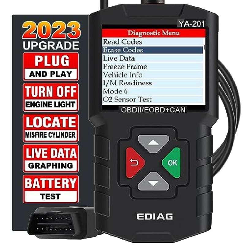 Promo EDIAG YA-201 Code Reader Car Diagnostic Tool Full Obd2 Scanner ...