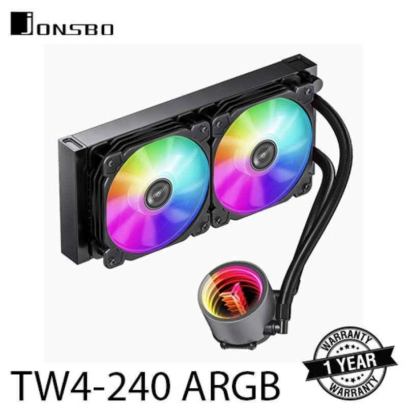 Promo Jonsbo Tw4-240 Argb Shadow Liquid Cooling Cpu Aio Diskon 23% di ...