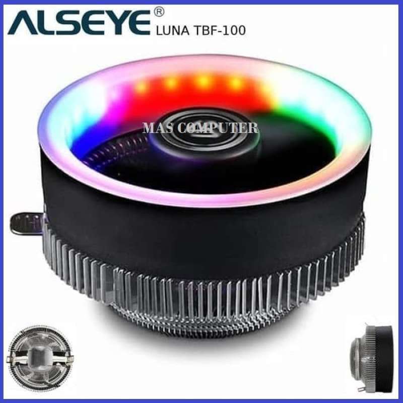 Promo Cpu Cooler Alseye Luna Tbf-100 Combo - Fan Processor Intel - Amd ...
