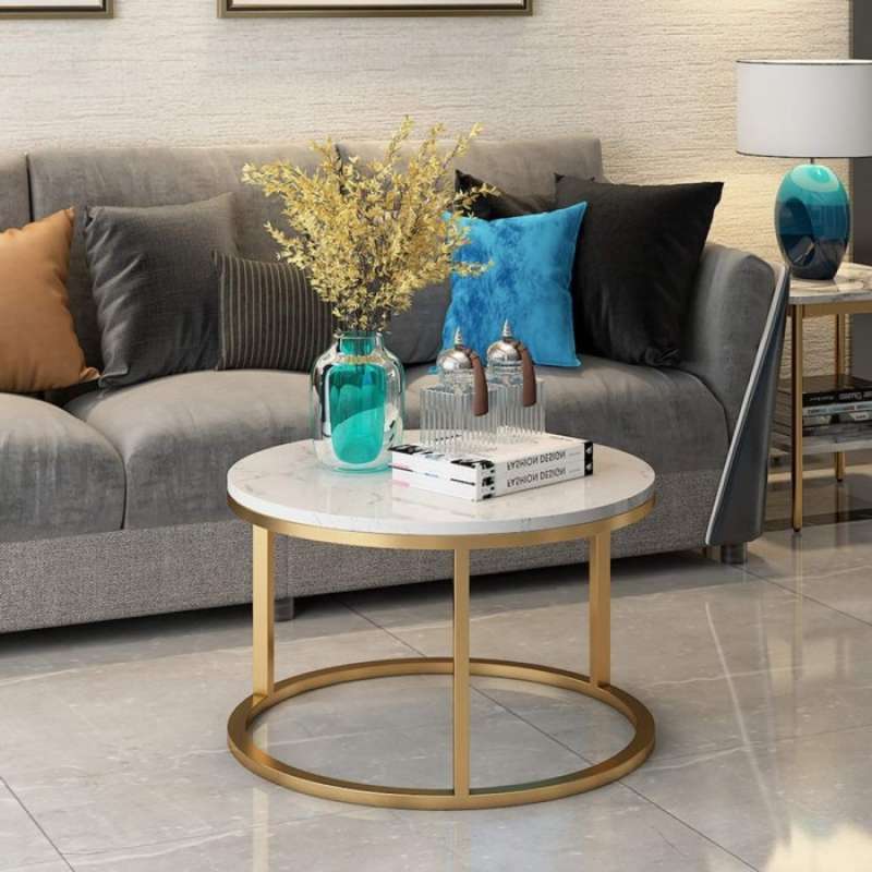 Promo Meja Ruang Tamu Minimalis Coffee Table Meja Sofa Teras Rumah ...