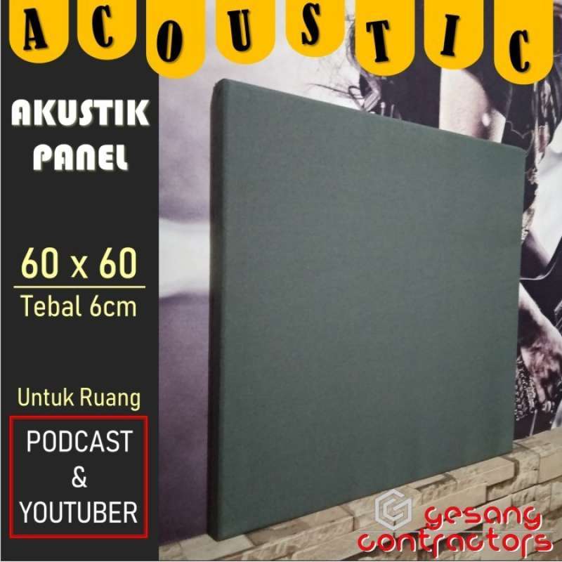 Promo Panel Akustik 60x60x6 cm | Acoustic Panel | Busa Peredam Jogja ...