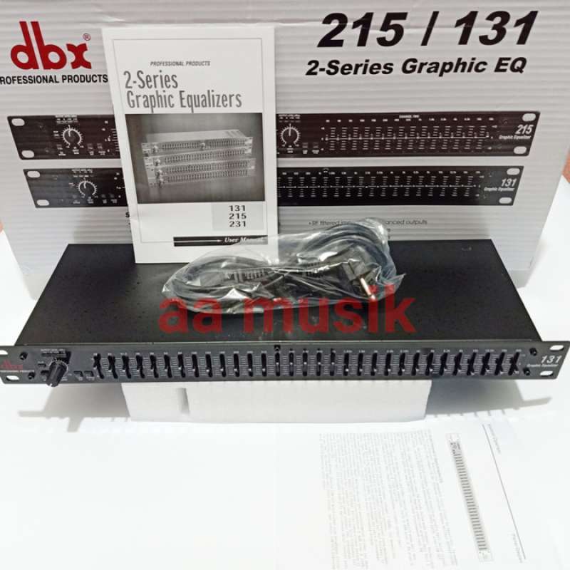Promo EQUALIZER DBX 131 MONO OUTPUT SUBWOOFER CHANNEL DBX131 Diskon 23% di Seller Qeira Store ...