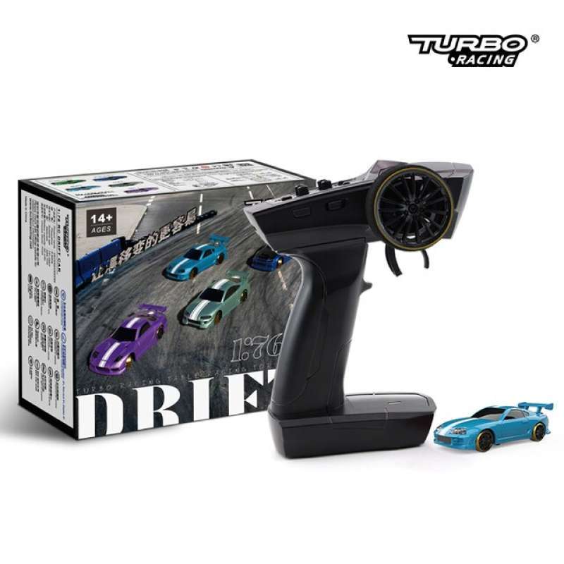 Promo Turbo Racing 1:76 C64 C73 C72 C74 Drift RC Car With Gyro Radio ...