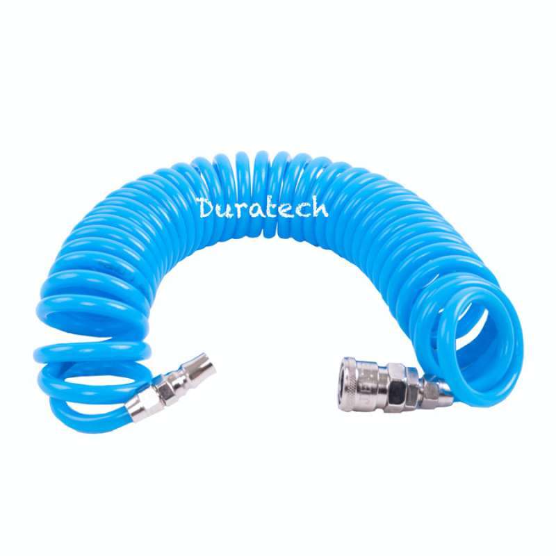 Jual Selang Angin Kompresor Pu / Slang Spiral 15m / Recoil Hose ...