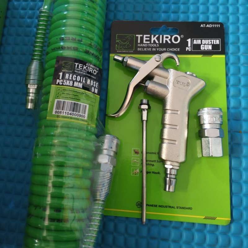 Jual Semprotan Angin Kompresor Set Tekiro - Selang Kompresor 9 M Set 3 ...