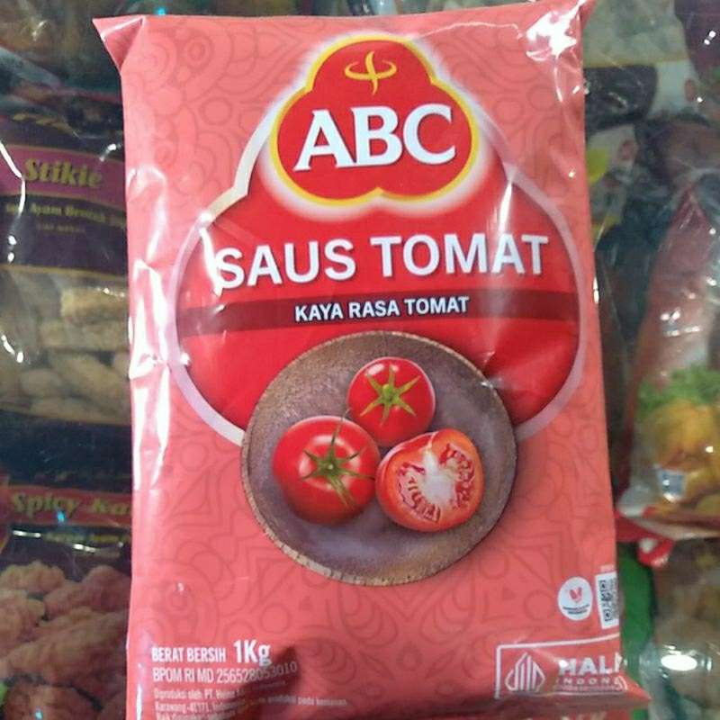 Promo abc saos tomat 1 kg Diskon 4% di Seller Qarya Frozen - Karang ...