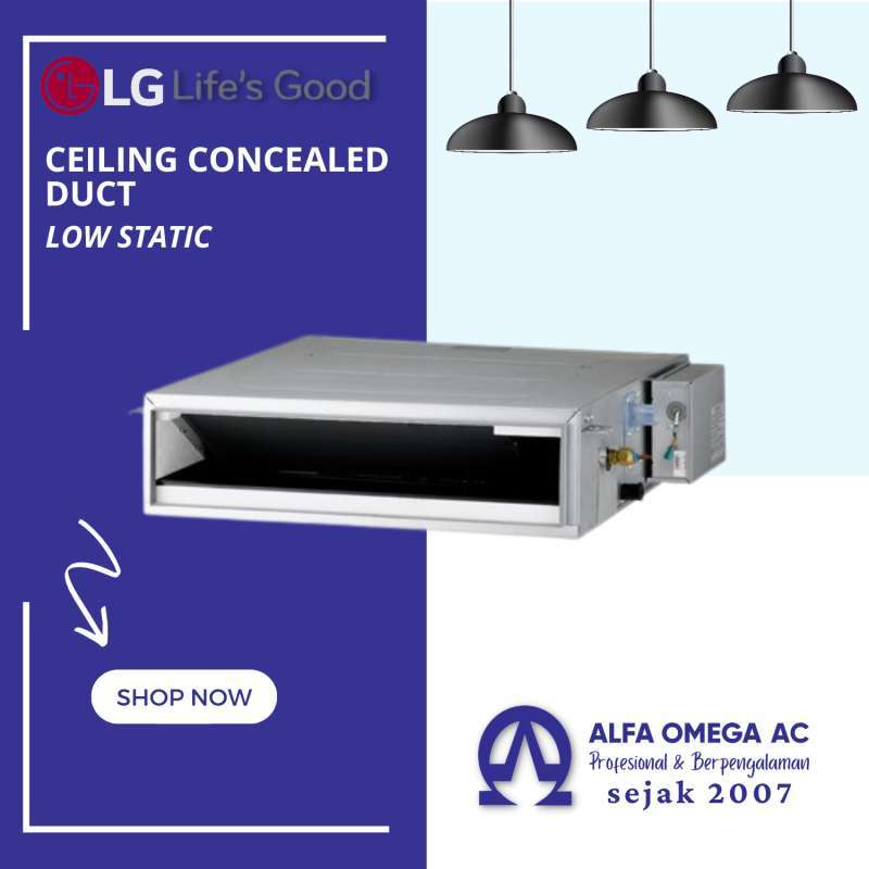 Jual Lg Ceiling Concealed Duct Standard Low Static Zbnq18gl2a0.enchasa ...