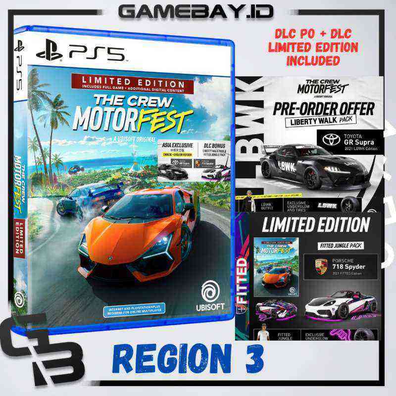Jual Ps5 The Crew Motorfest Original Murah - Harga Diskon Februari 2024 ...