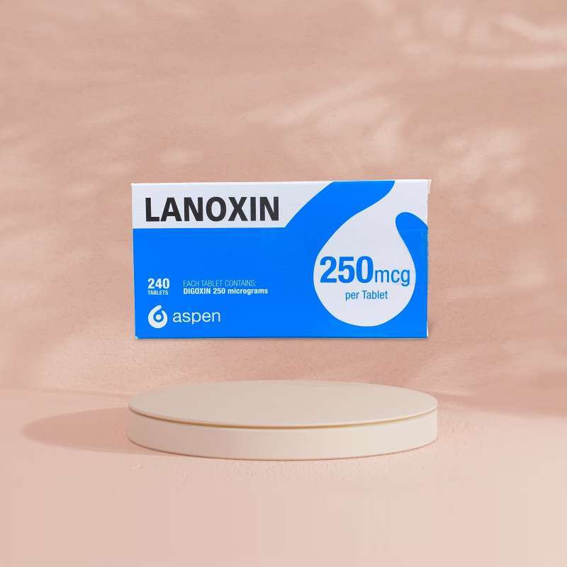 Jual LANOXIN 240 TABLETS EACH TABLET CONTAINS: DIGOXIN 250 micrograms ...