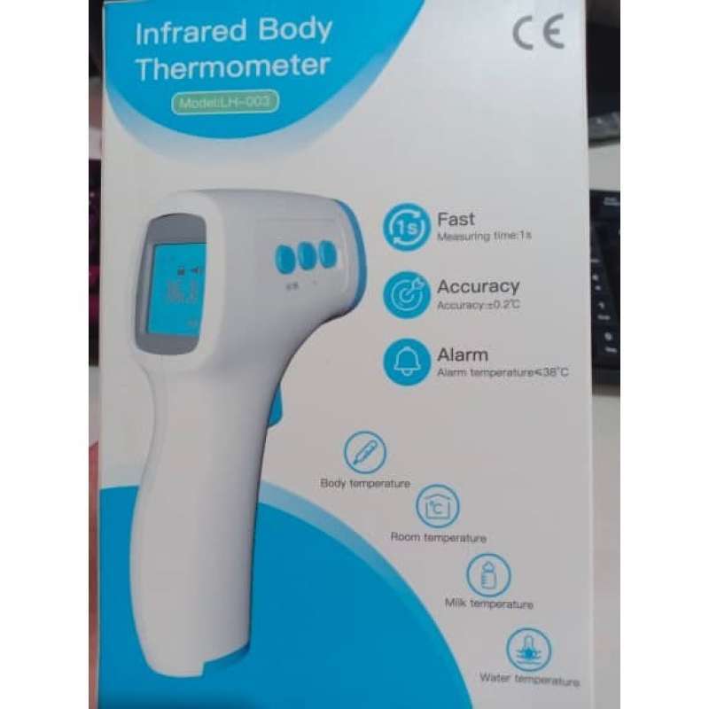 Jual Infra Red Thermo Gun Thermometer Infrared Bersertifikat Di Seller ...