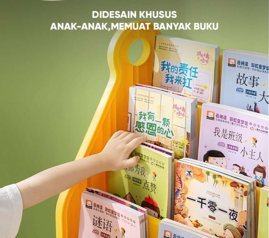 Jual Rak Buku Anak - Rak Susun Kotak Tempat Penyimpanan Storage Box ...