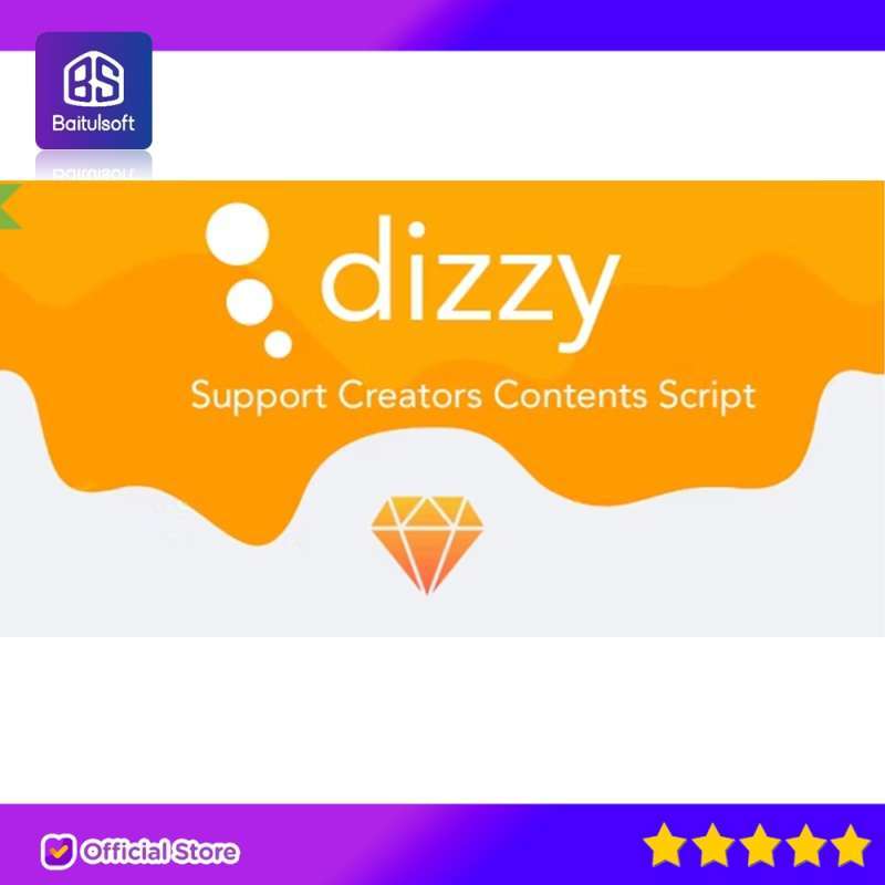 Promo SOURCE CODE APLIKASI DIZZY - SUPPORT CREATORS CONTENT SCRIPT BY BAITULSOFT Diskon 96% di ...