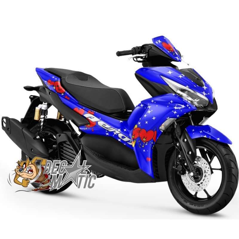 Jual Stiker Aerox Full body Decal Yamaha Aerox 155 NVX OLD/NEW BTS Tata ...