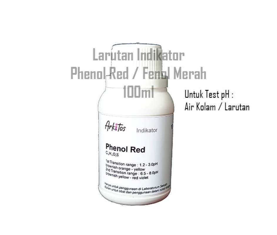 Jual Phenol Red 100ml Indikator / Fenol Merah 0,1% Di Seller Super Self ...