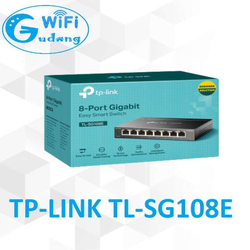 Promo TL-SG108E 8-Port Gigabit Desktop Easy Smart Switch Diskon 23% di ...