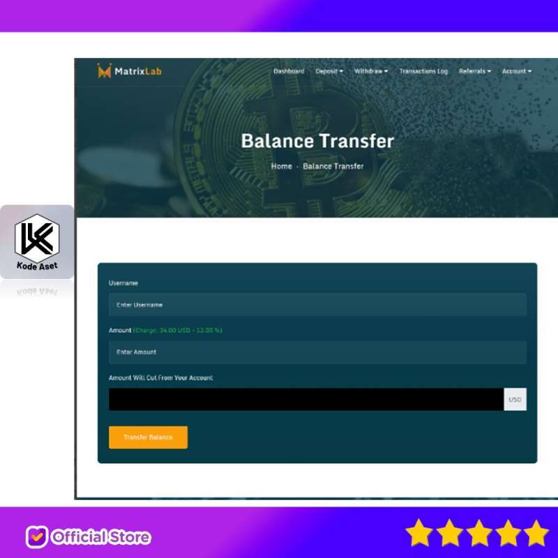 Promo Source Code Aplikasi Matrixlab - Multilevel Matrix Platform By ...