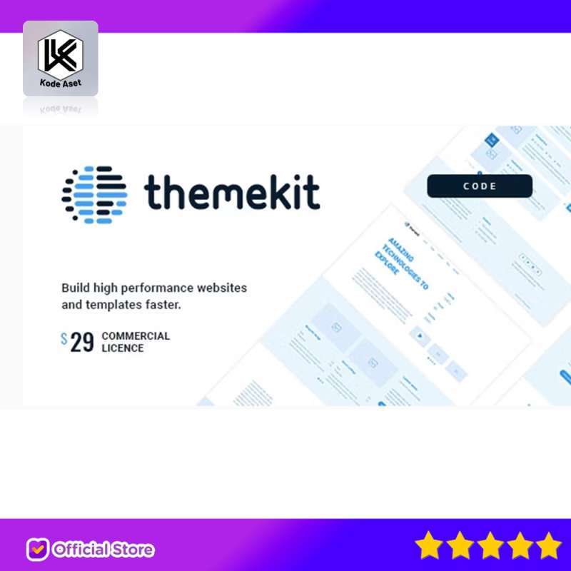 Promo Source Code Aplikasi Themekit Code Wireframe Html Framework By Kodeaset Diskon 98 Di