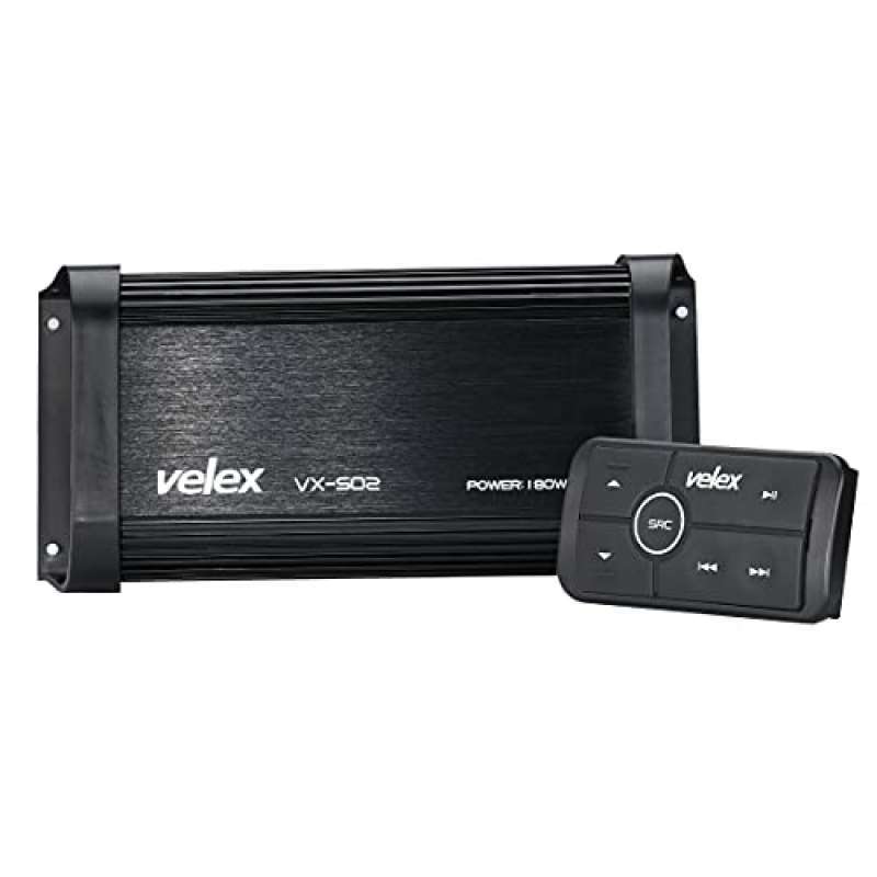 Jual Water Resistant Bluetooth Marine 4 Channel Class A/B Amplifier ...