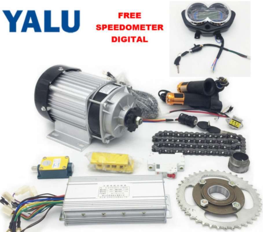 Jual Dinamo Listrik BLDC 1000W 48V Mesin Mobil MotorListrik 1KW Beban ...