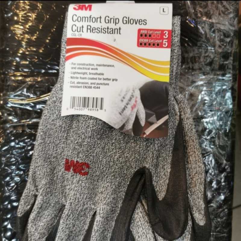 Jual 3M Comfort Gloves Cut Resistant - Safety sarung tangan Safety di ...