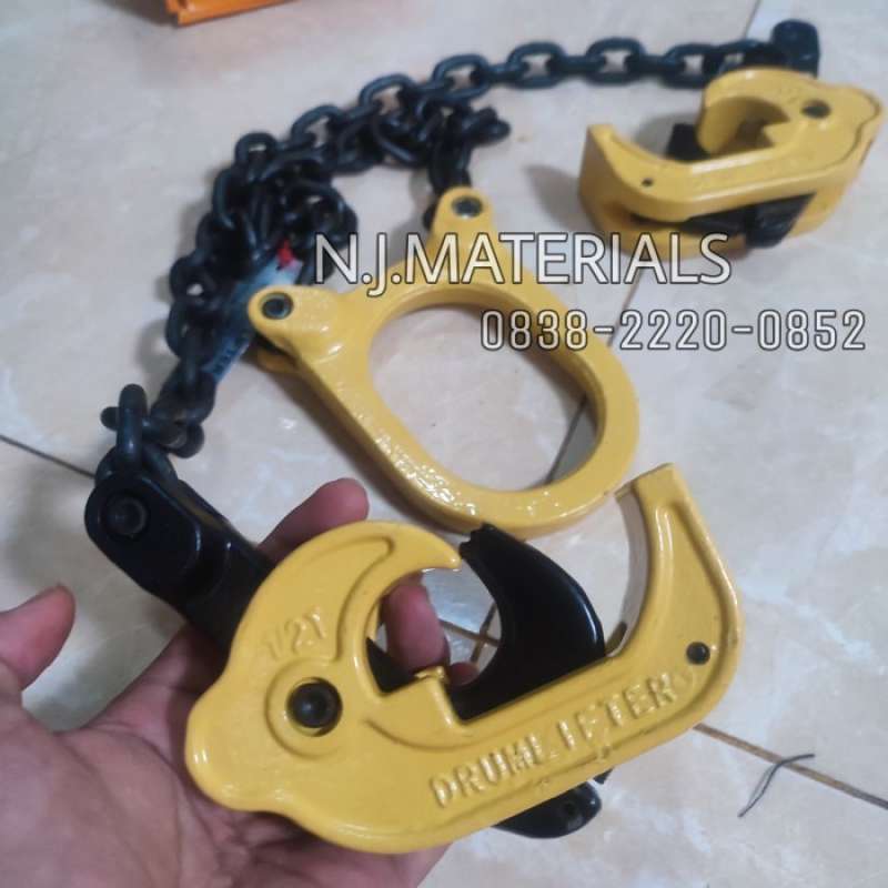 Jual Alat Angkat Drum 1 Ton NAGASAKI Chain Drum Lifter 1 Ton Made In ...