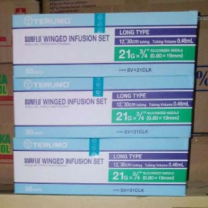 Promo Wing Needle Terumo 21g Winged Needle 21 Terumo Diskon 23% Di ...