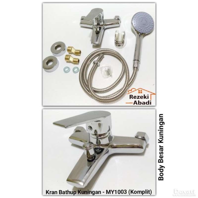 Promo Kran Bathup Kuningan My1003 / Kran Mixer / Kran Panas Dingin ...