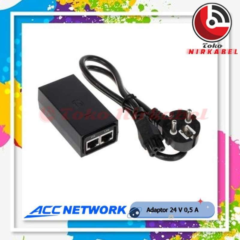 Promo Ubiquiti Poe-24v-12w Poe Adaptor 24v 0.5a Diskon 23% Di Seller ...
